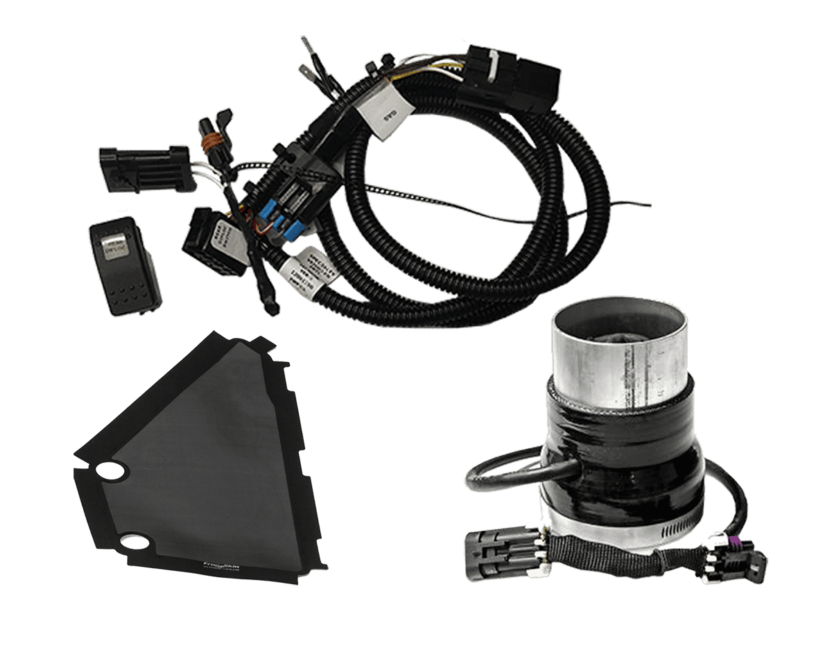 Blower, Traction Control and Filter Installation - Duraclutch